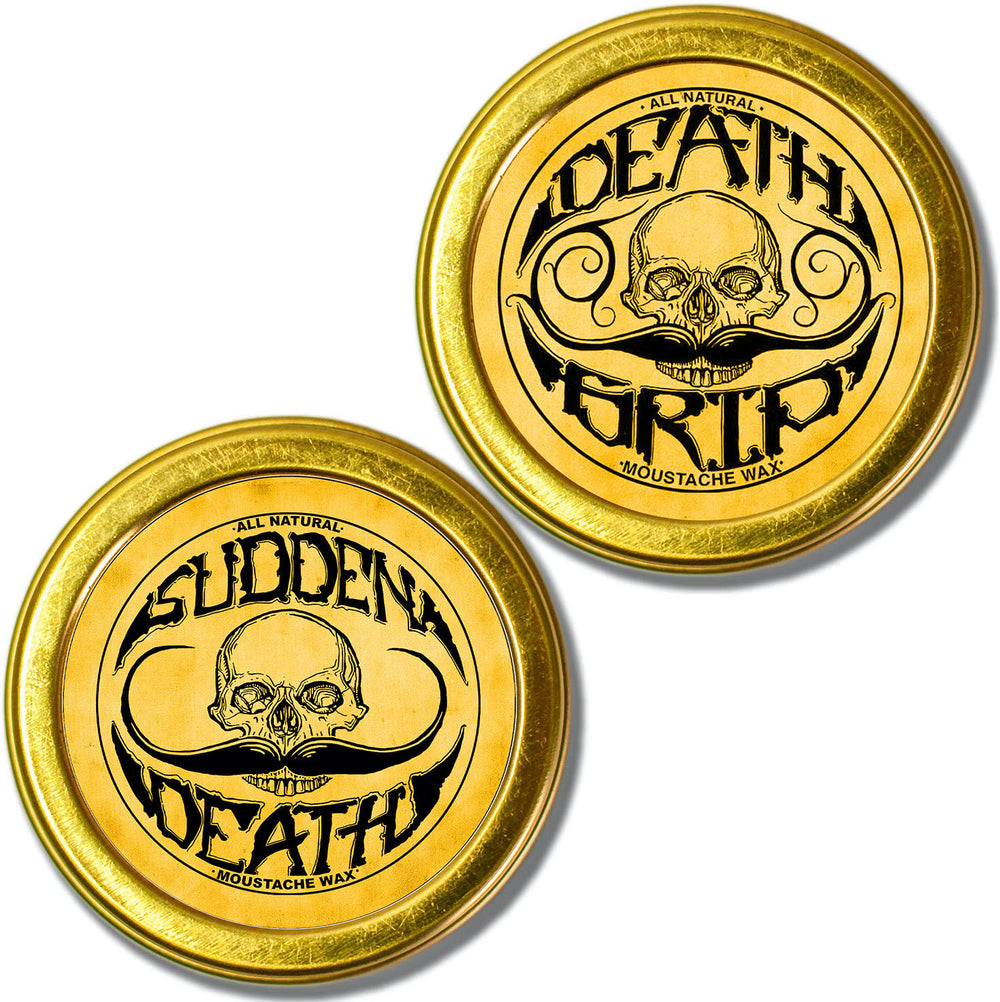 Death Grip Mustache Wax - The Vintage Grooming Co